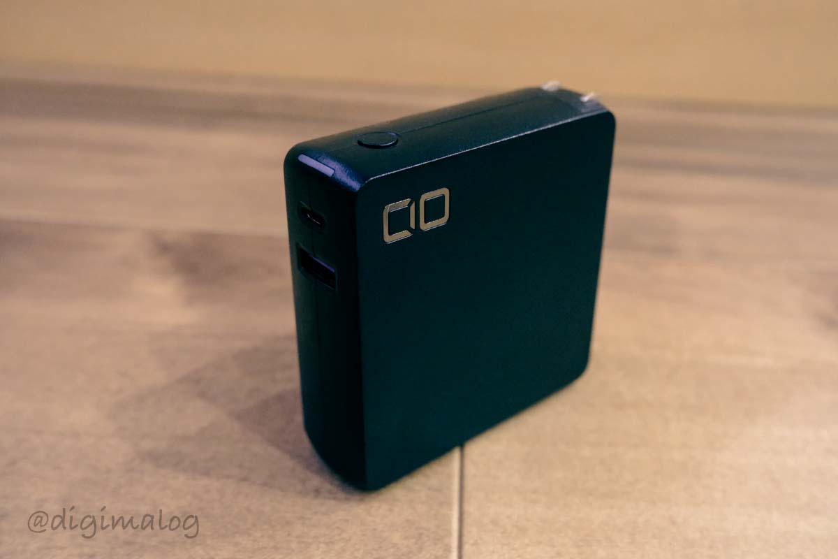 【検証レビュー】CIO SMARTCOBY Pro PLUGはコンセント付一体型10000mAhのモバイルバッテリー