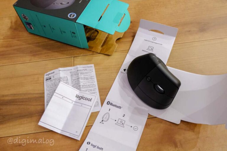 【レビュー】 Logicool LIFTは腱鞘炎対策のエルゴノミクスマウスで手首も快適