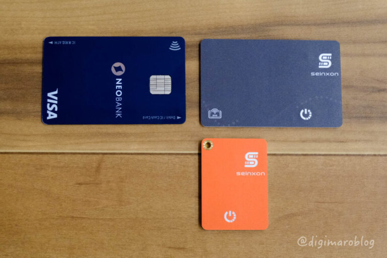 【レビュー】カード型スマートトラッカー Seinxon Finer Cardは充電式でApple「探す」に対応｜ミニタイプもあり