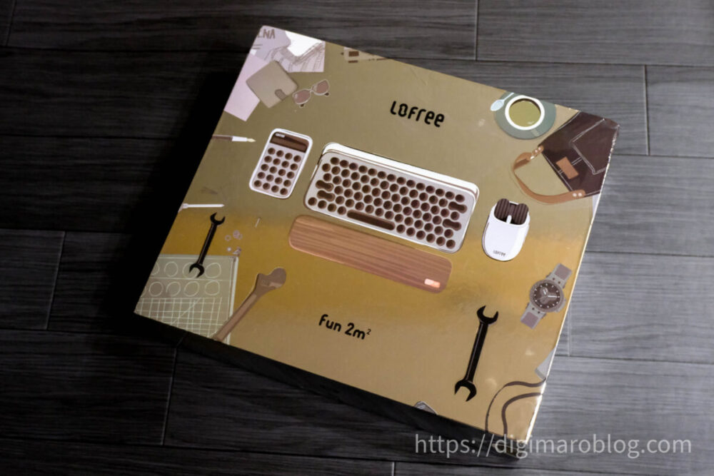 Lofree Dotシリーズ Dark Knight Collectionをレビュー｜デスク周りをこだわる人へ | でじまろブログ