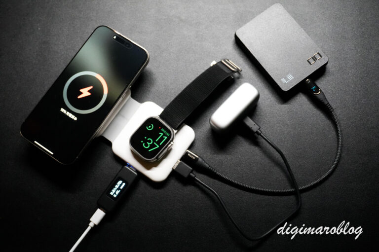 RORRY Qi2対応折りたたみワイヤレス充電器4in1なら旅行も出張もおまかせ